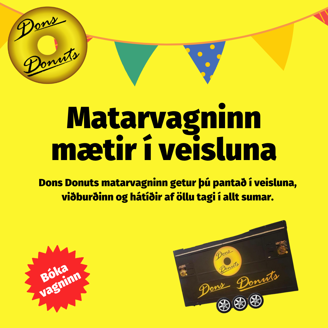 Dons Donuts | Kleinuhringir drauma þinna – donsdonuts